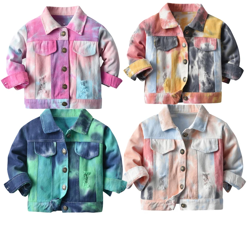 Fuyu Popular Design Boy &kids Mixed Color Fashion Denim Jacket Spring ...