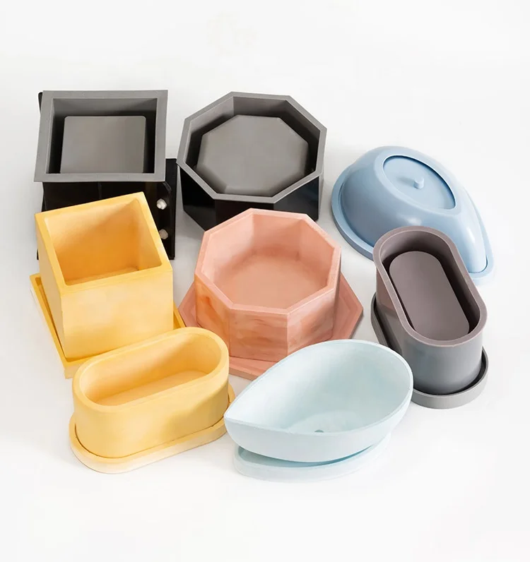 Oem Diy Pen Holder Molds For Fleshy Flower Pot Silicone Succulent ...