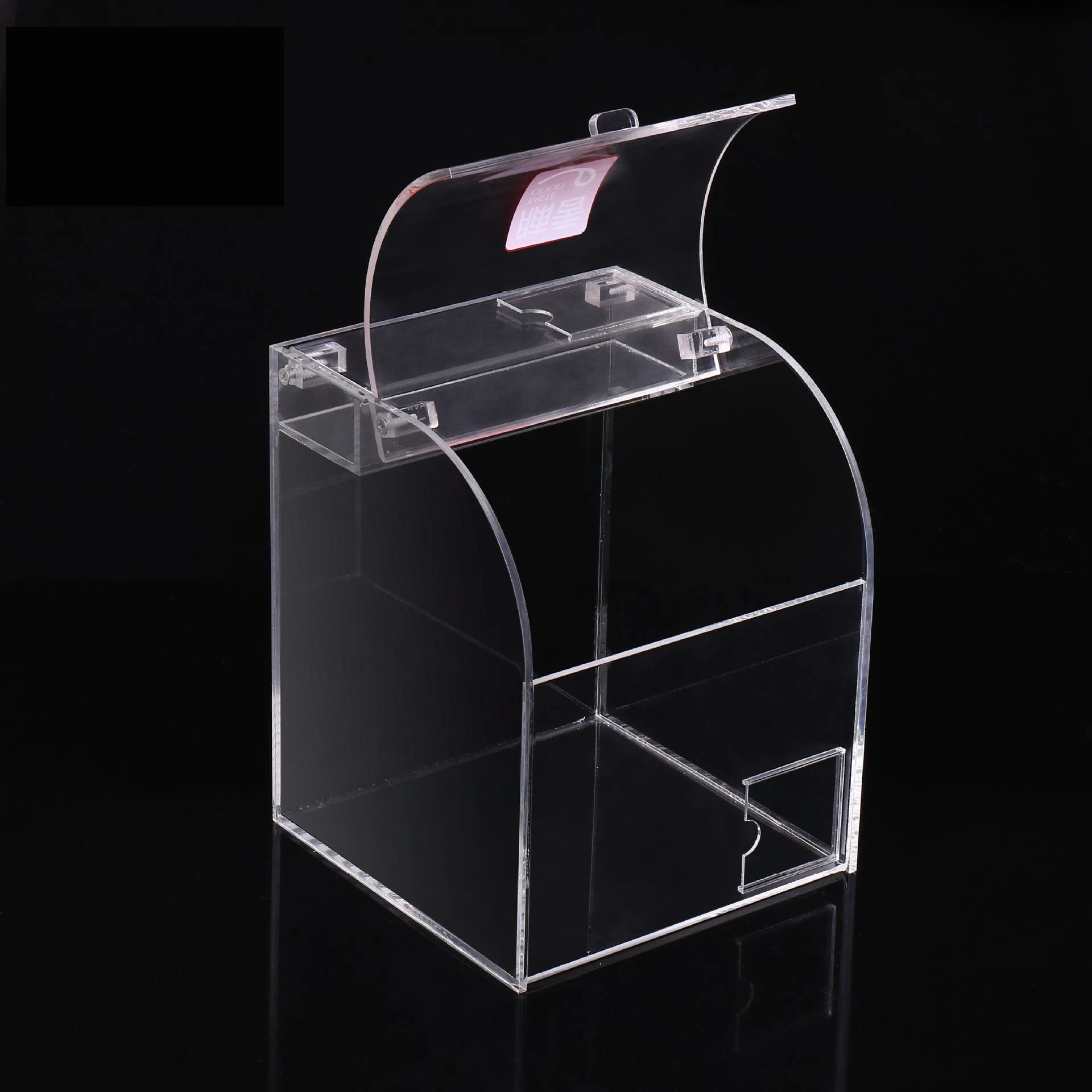 Clear Acrylic Boxes with lid Transparent tool Box Case for Handicrafts ...