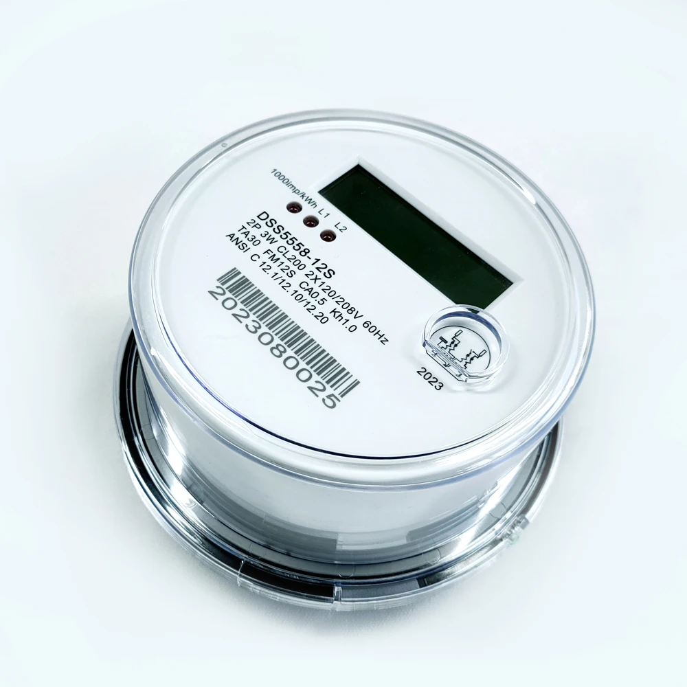 Single Phase ANSI Socket Energy Meter FM12S With Built-in LORAWAN ...