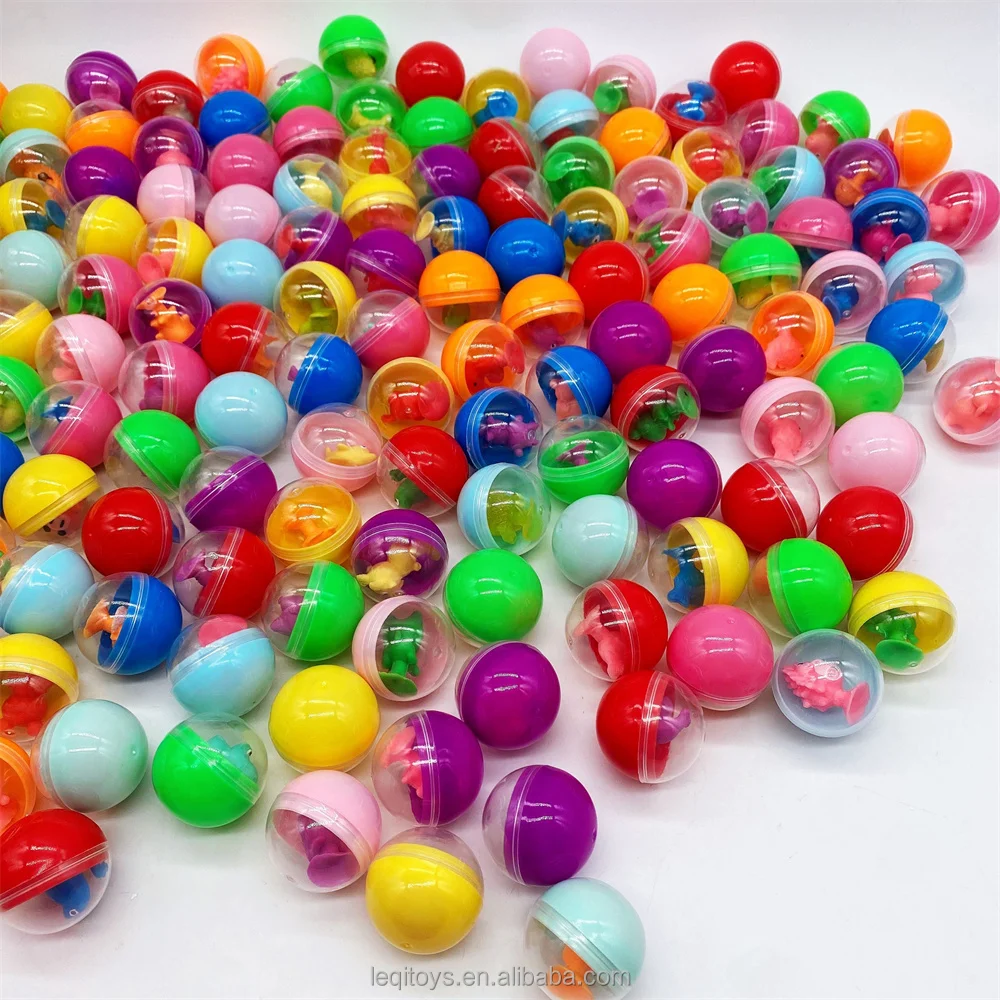 Colorful Plastic Ball Capsules with Toys - Perfect Gifts