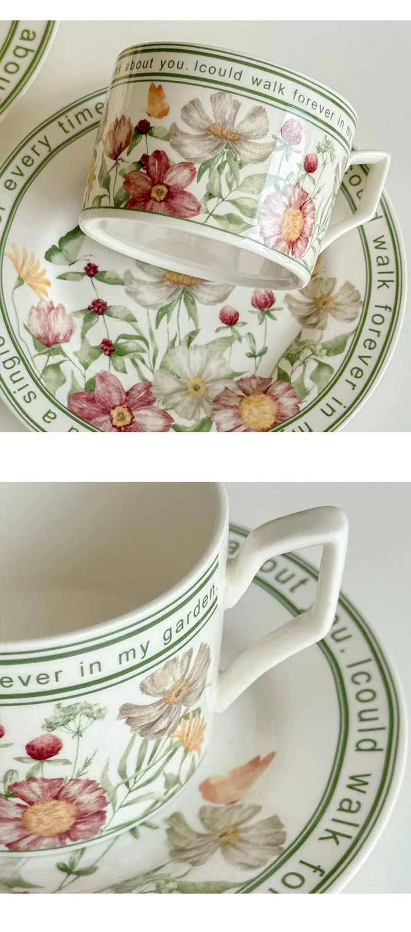 Solhui New Arrival French Sunflower Ceramic Dessert Plate Ins Nordic ...