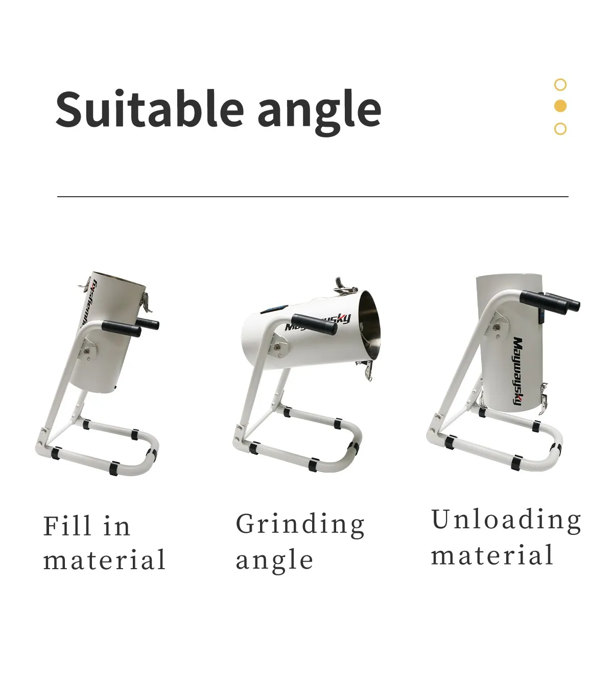 Maywaysky Commercial Herb Grinder - Efficient Flower Shredder