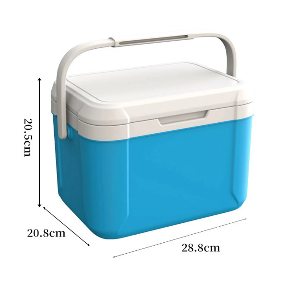 52L Outdoor Ice Box Cooler Wheeled Camping Insulated Ice Cooler Box ...