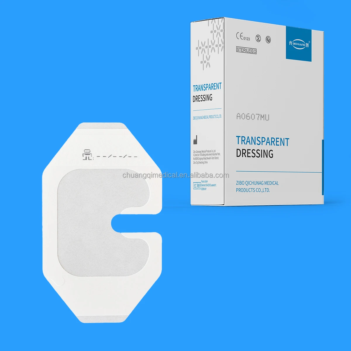 Disposable Sterile Iv Cannula Dressing Pu Film Fixation Wound Dressing ...