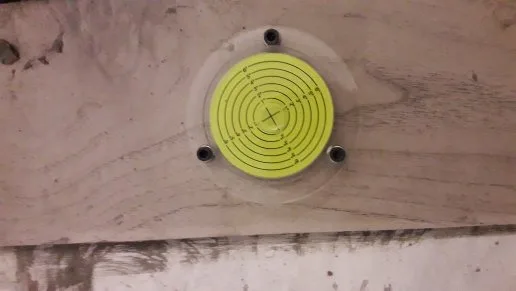 KACY Big Diameter Disc Surveying Spirit Level Big Round Bubble Level ...