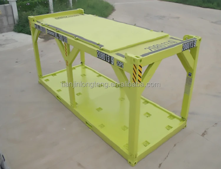 20ft 20hc10ft Offshore Container Lifting Frame Skid With Dnv 2.7-1 ...