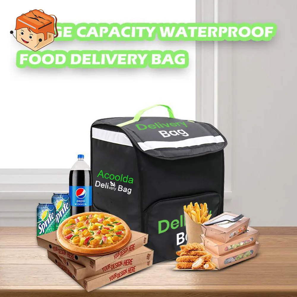 Sample Available Custom Sac Isotherm Livraison Bag Waterproof Food ...