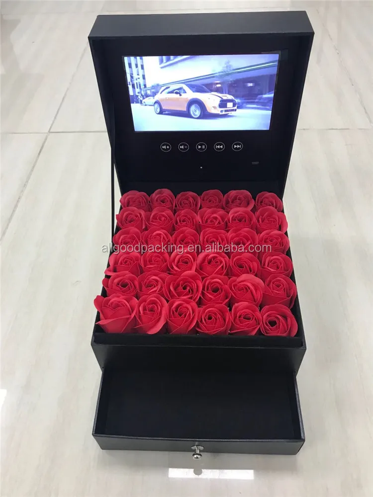 Customized 7 Inch LCD Video Box - Perfect for Weddings & Gifts