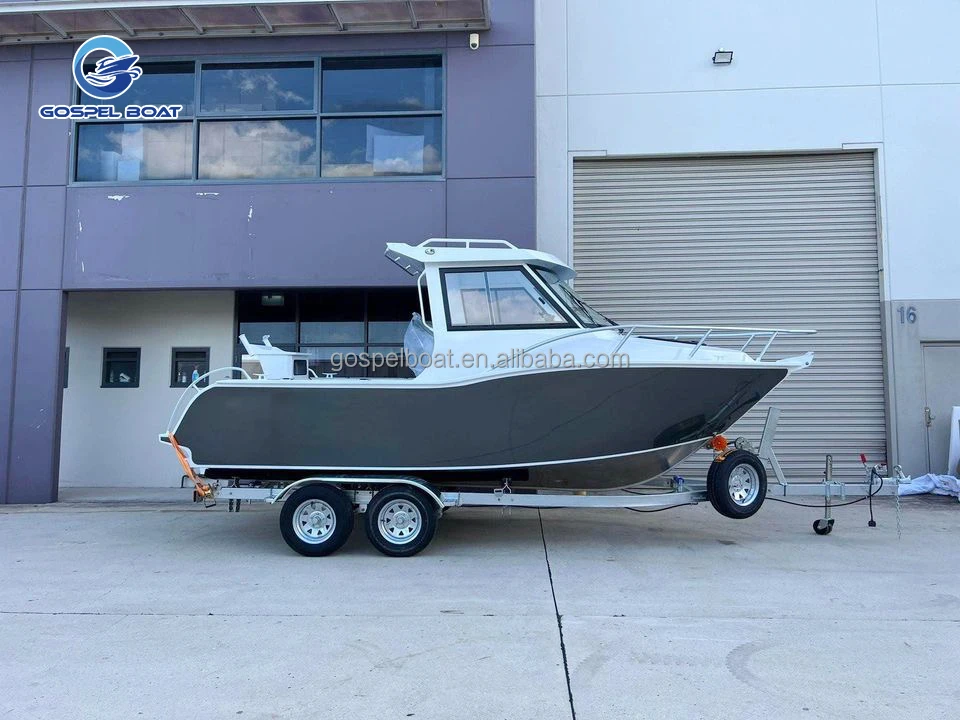 21ft 6.25m Profisher Aluminum Boat Plate Boat Aluminium Fishing Boat ...