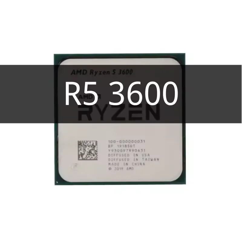 For Amd Ryzen 5 3600 R5 3600 Six-core Twelve-thread 3.6 Ghz Cpu ...