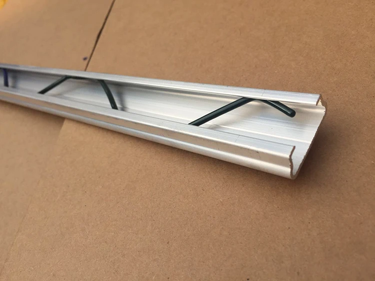 Galvanized/Aluminum Lock Channel for Greenhouse Small Size PE Material ...