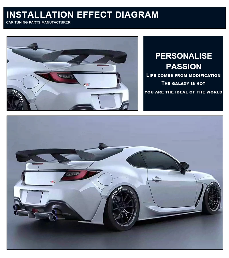 Toyota 86 GR86 BRZ Rear Spoilers - Enhance Style & Performance