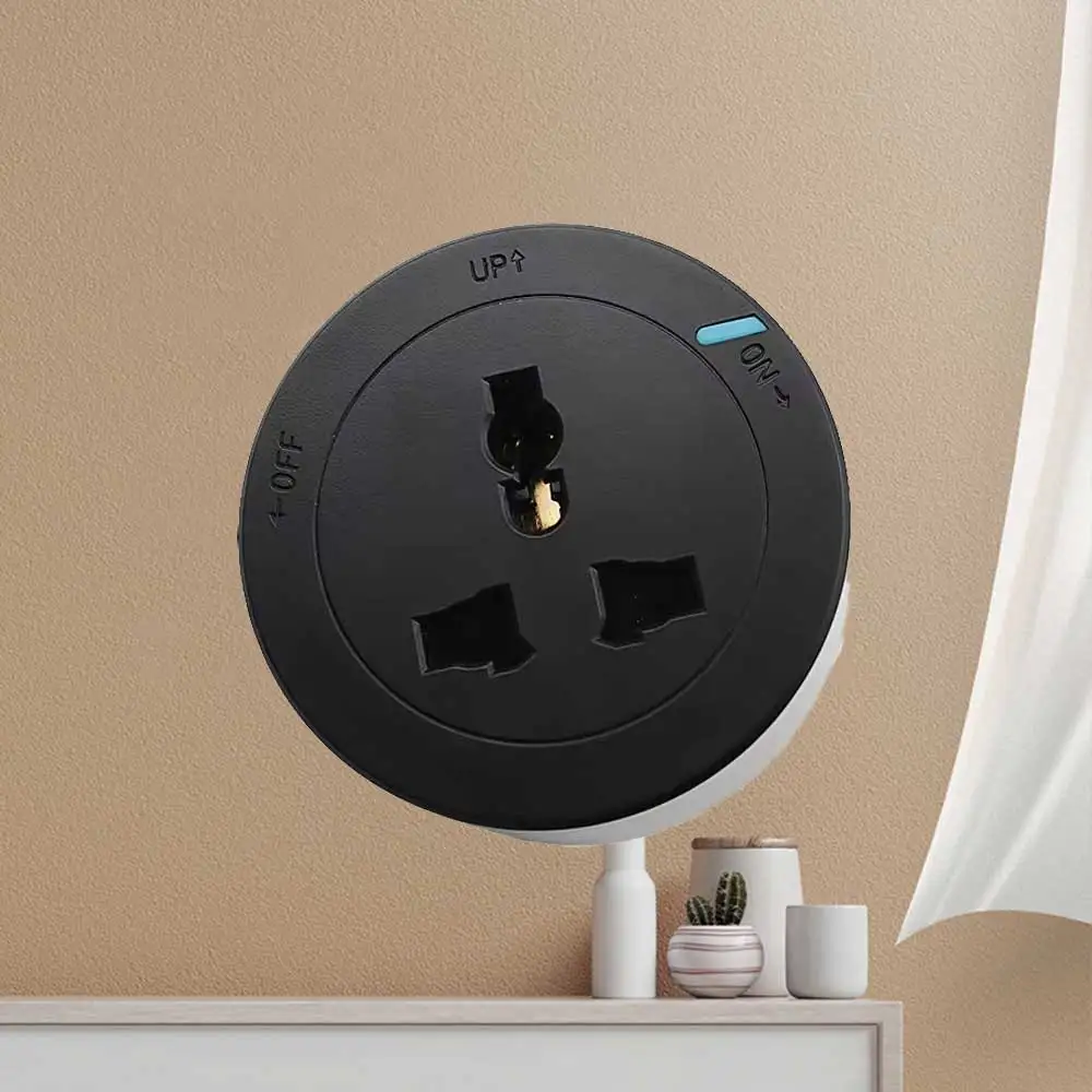 Oswell Wall Track Power Rail Socket Universal Standard Desk Power Track ...