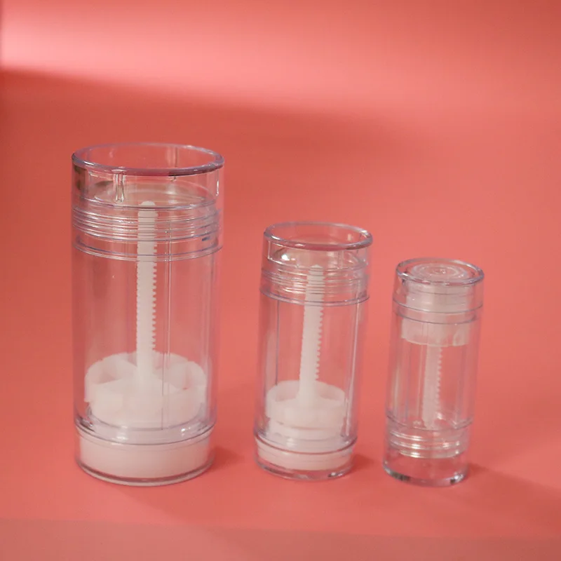 Empty Recycled 15g 30g 50g 75g Plastic And Aluminum Clear Round ...