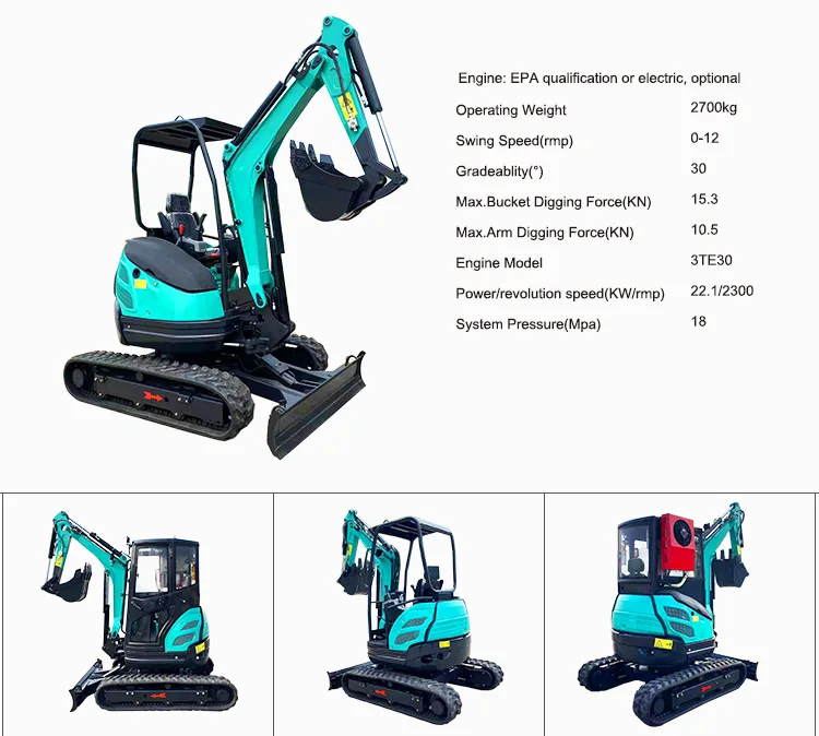 Infront Mini Excavators - High Power, Reliable Diggers