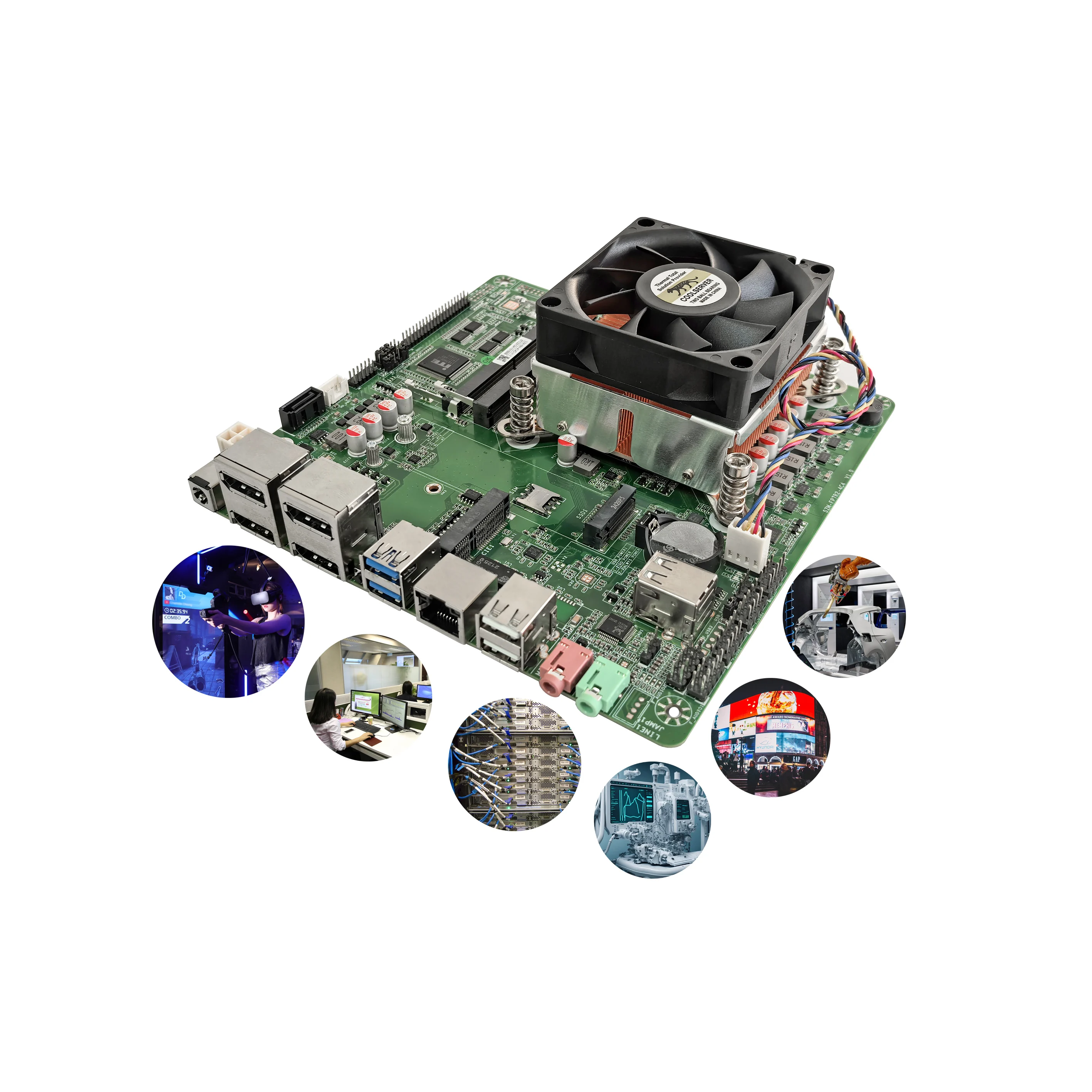 Highpraise DDR5 Mobo Ryzen CPU Combo - SATA3.0 ITX 170mm