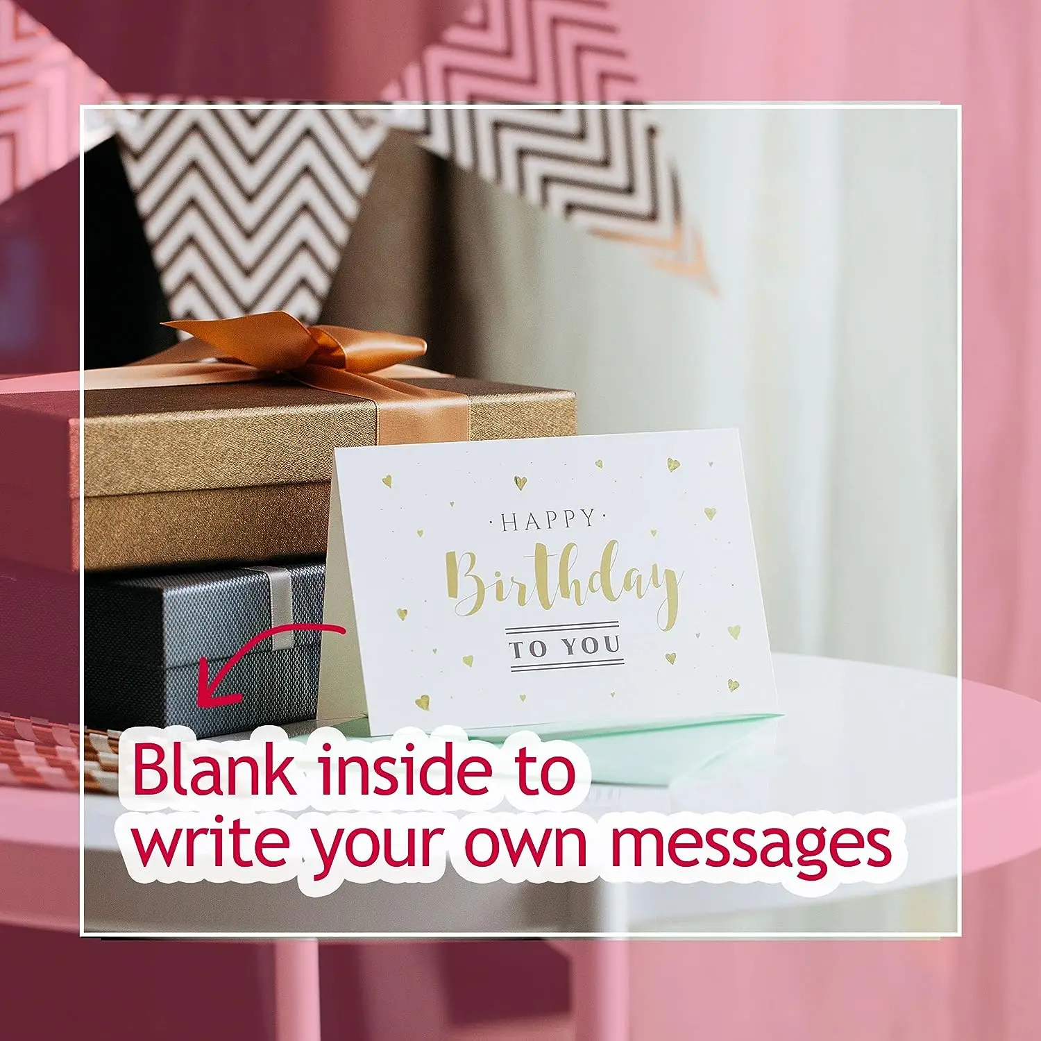 20 Pack Birthday Cards with Envelopes Stickers Blank Happy Birthday ...