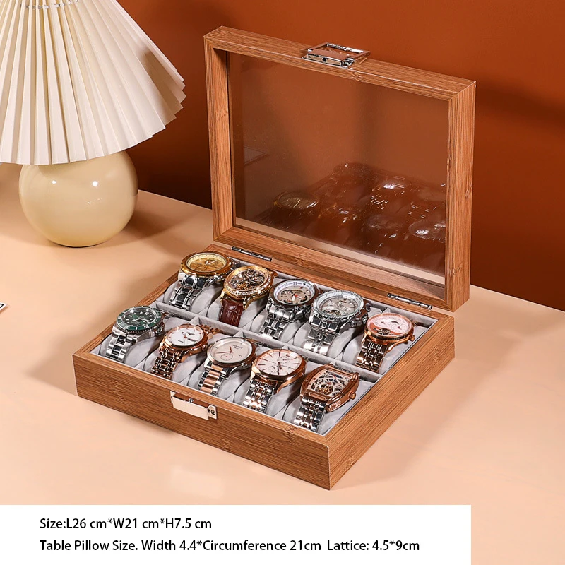 Luxury Watch Collection Display Set Wood Packaging Storage Organizer ...