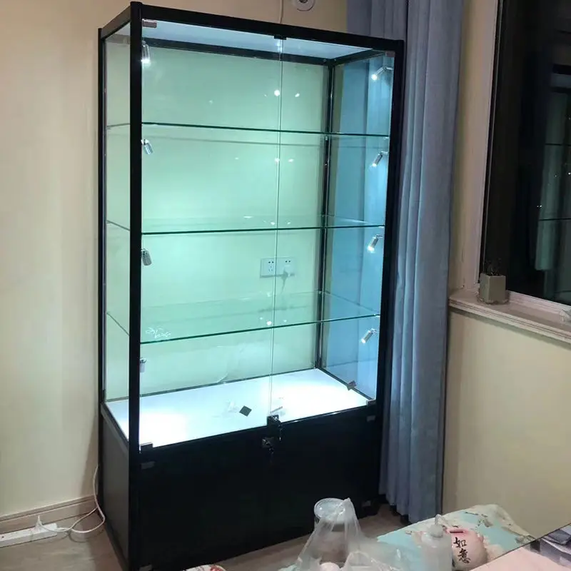 Shop Our Wall Glass Showcase Designs - Elegant & Durable