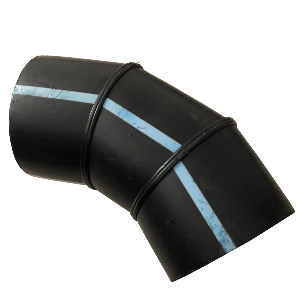 Qingdao Polyfusion Pipe Plastic Fitting PE 90 Degree Elbow HDPE Butt ...