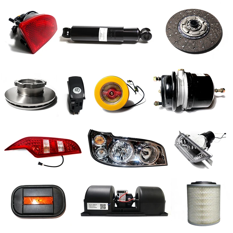 Kinglong Higer Bus Spare Parts Bus Light Whole Vehicle Body Chassis ...