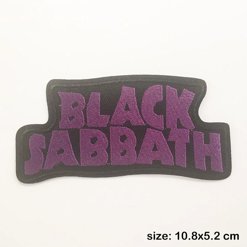 Designer Rock Band Heavy Metal Band Banner Badges Embroidered Applique ...