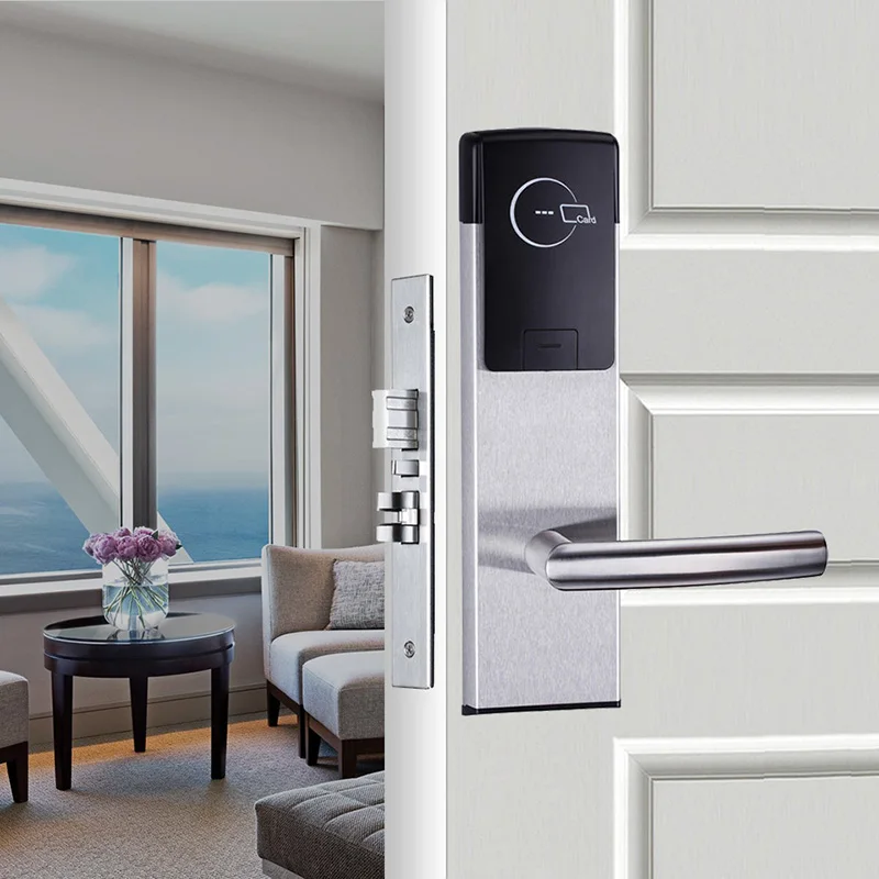 Us Standard Rfid Hotel Door Lock System With Key Card & Software, Oem