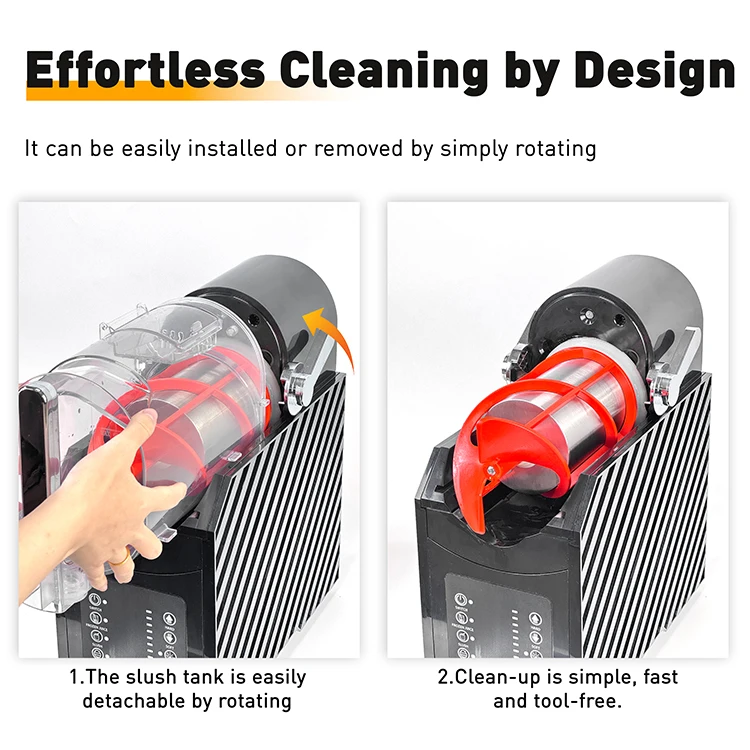 Portable Home Ice Slushy Machine - Perfect for Frozen Drinks