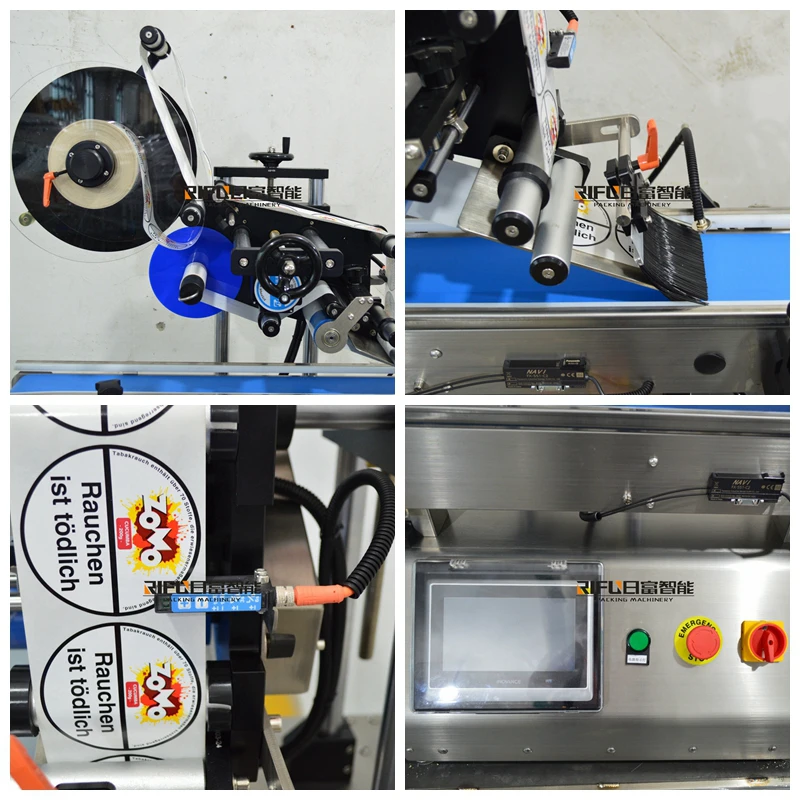 Automatic Tabletop Flat Surface Labeling Machine - RF-200C