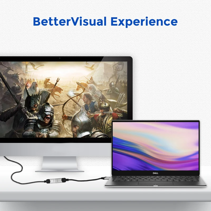 VCOM Displayport 8K Cable - High-Performance Gaming