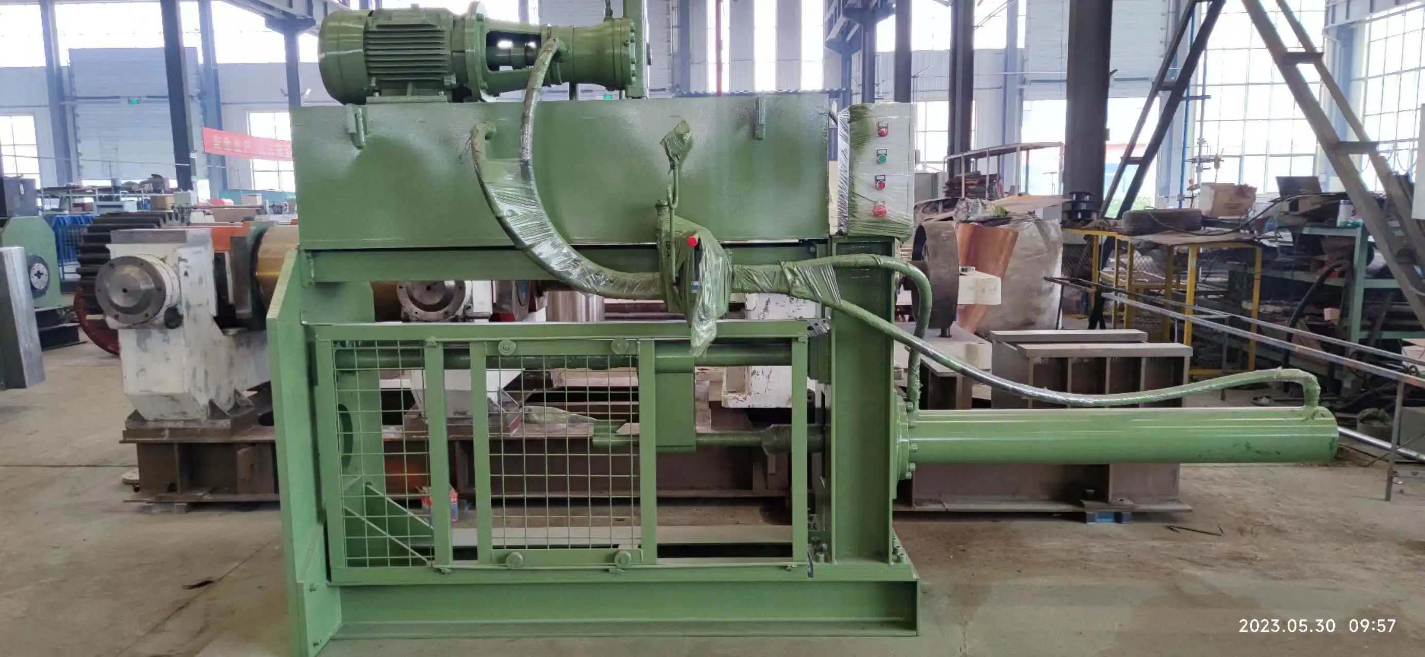 Waste Tire Debeading Machinery / Steel Wire Extractor Machine / Tyre ...