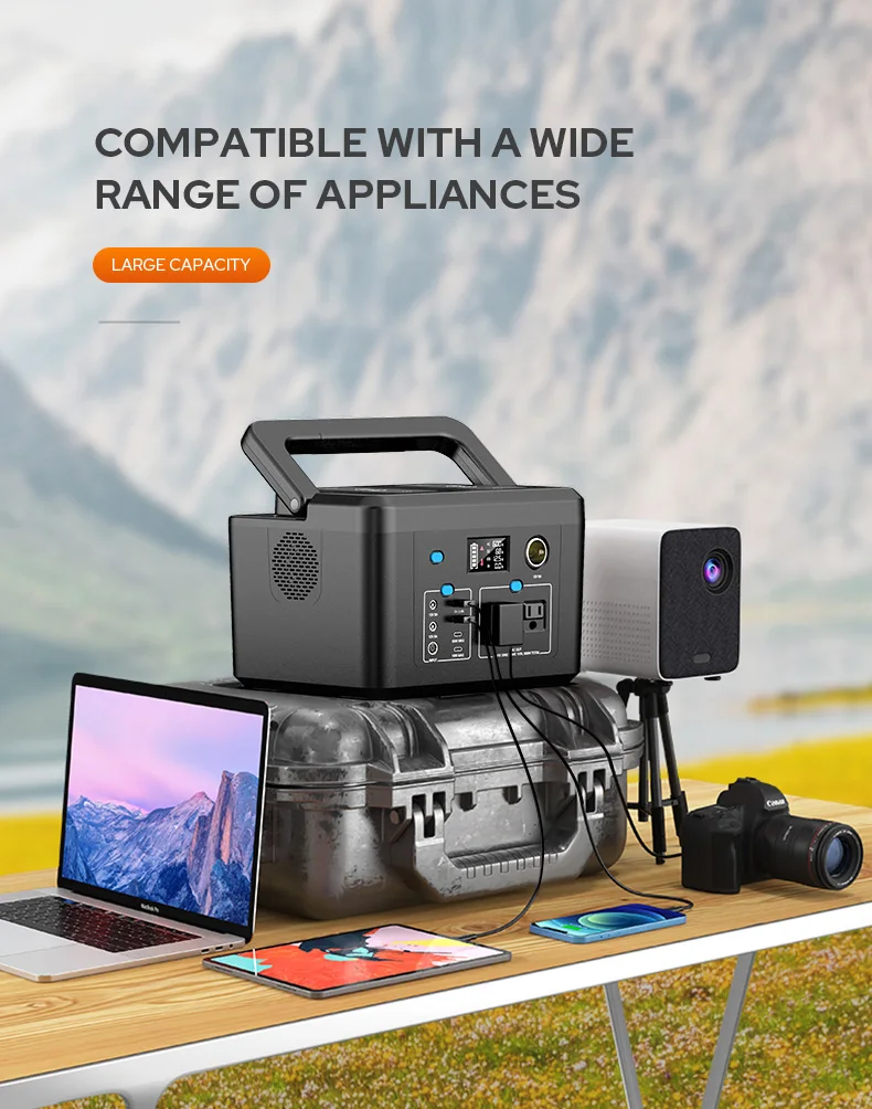 Emergency Solar Power Generator Mobile Solar Energy Portable Power ...