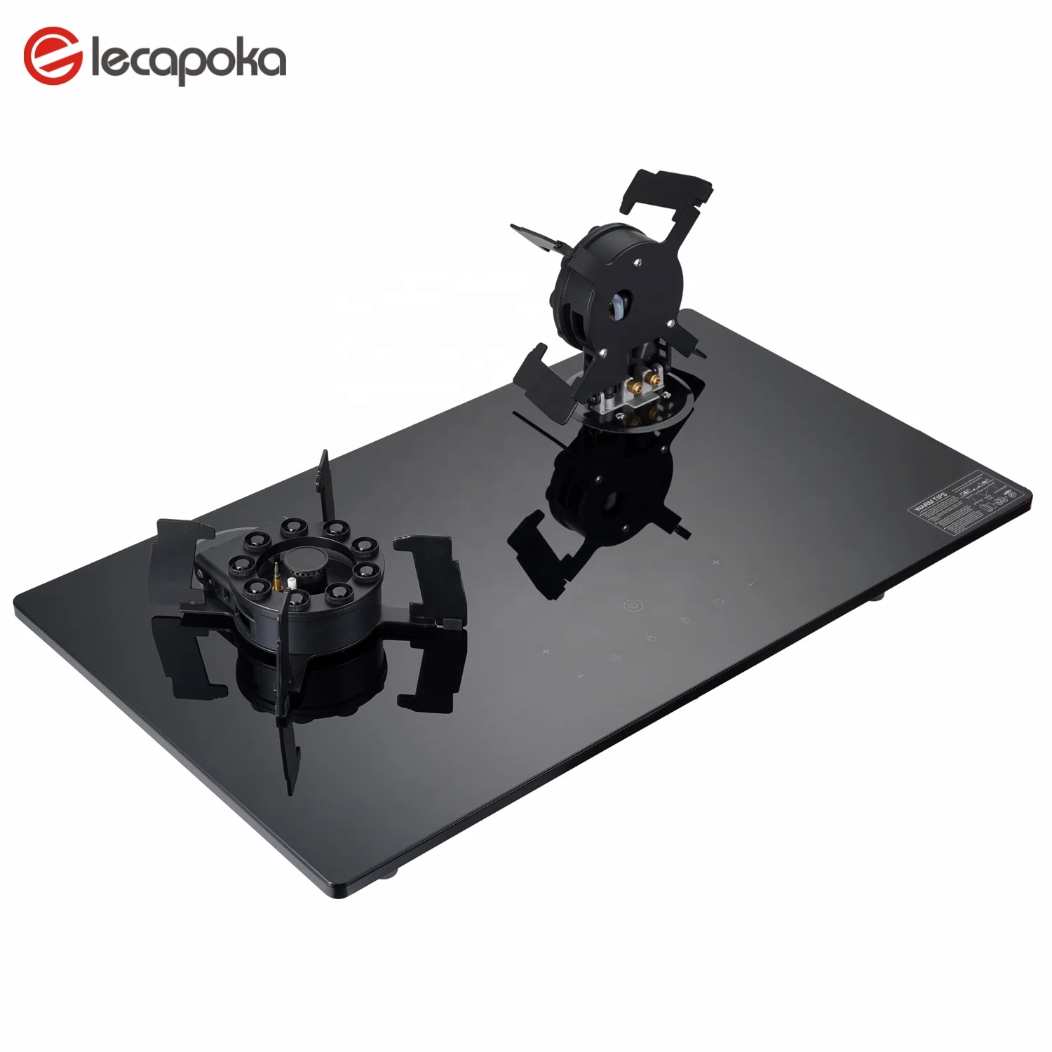 Modern Gas Cookers – Touch Screen Double Burner Glass Gas Stove for ...