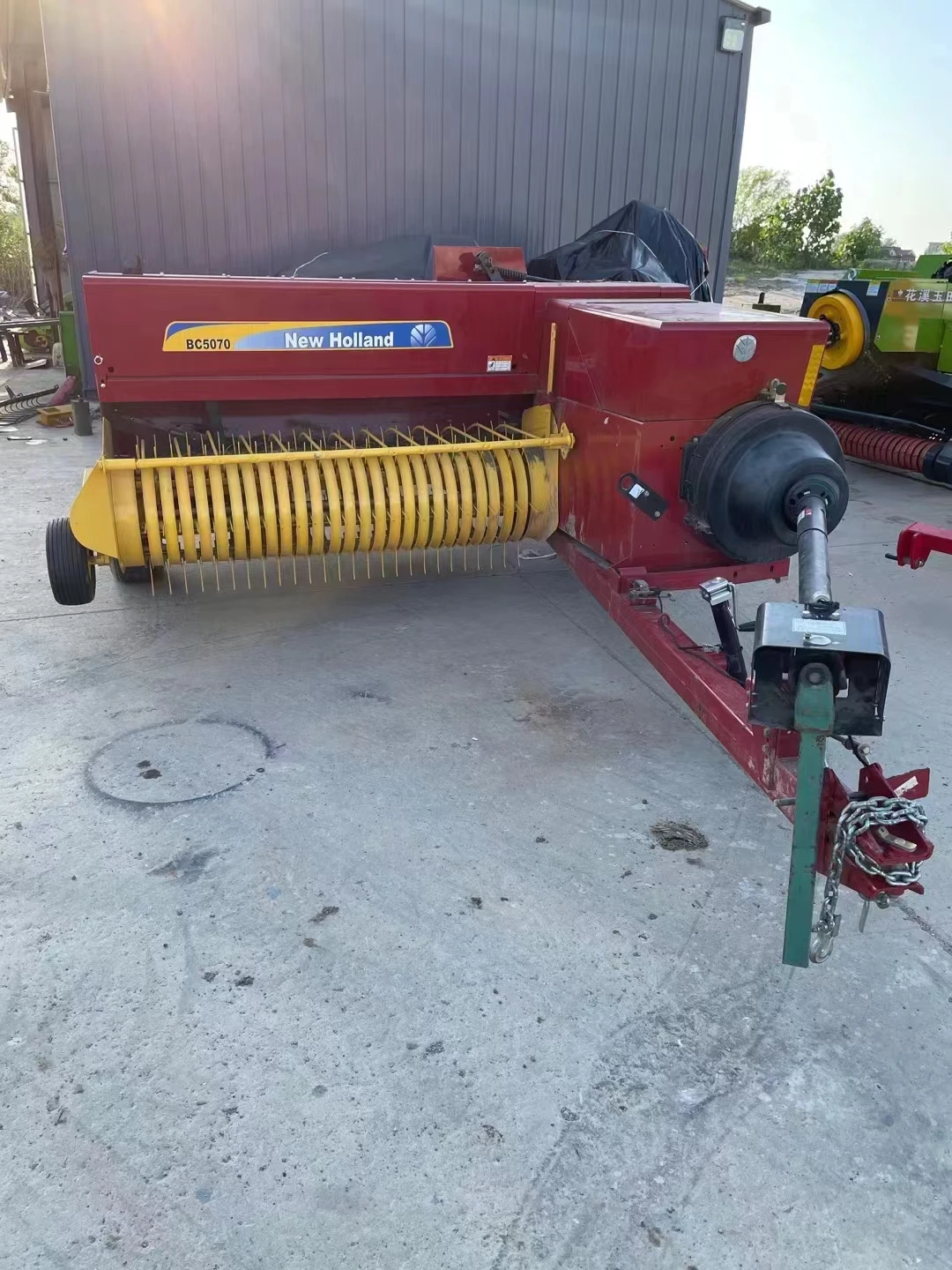 Used/second Hand Farm Hay Square Baler Massey Ferguson 1840 Small Mini ...