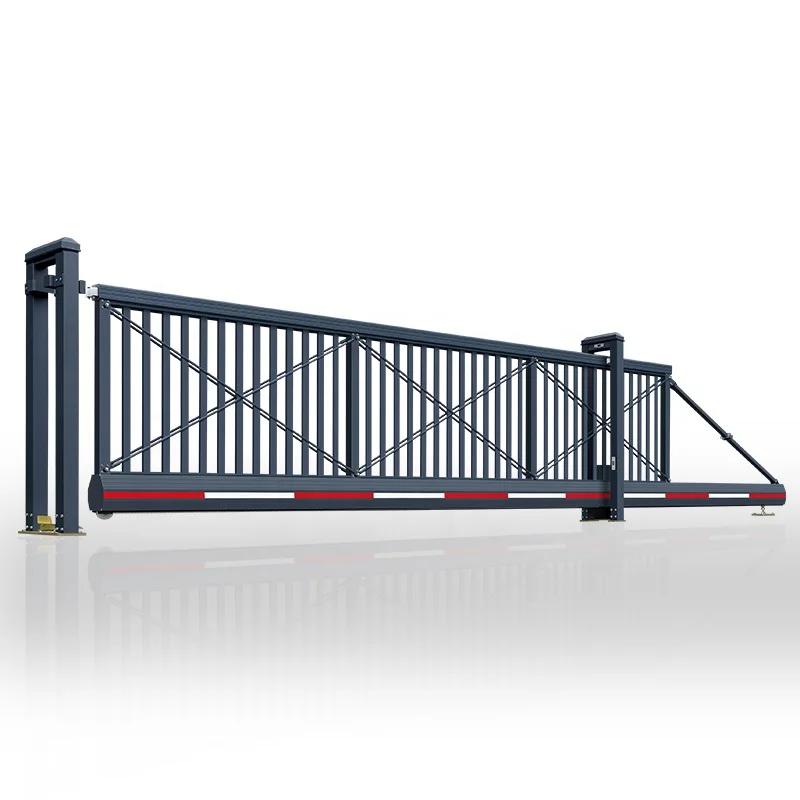 Commercial Industrial Sliding Main Gate Electric Automatic security ...