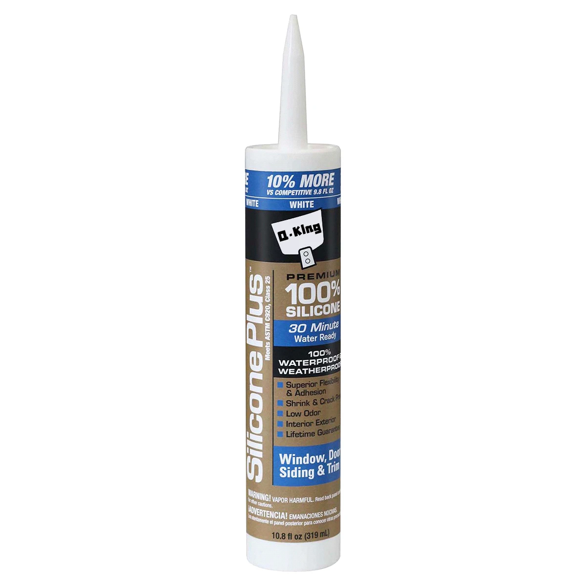 Low Modulus Glue Caulk - Acetic Silicone Sealant 280ml