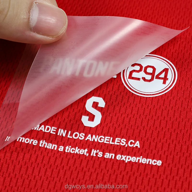 Wholesale Iron on Screen Printing Heat Press Stickers