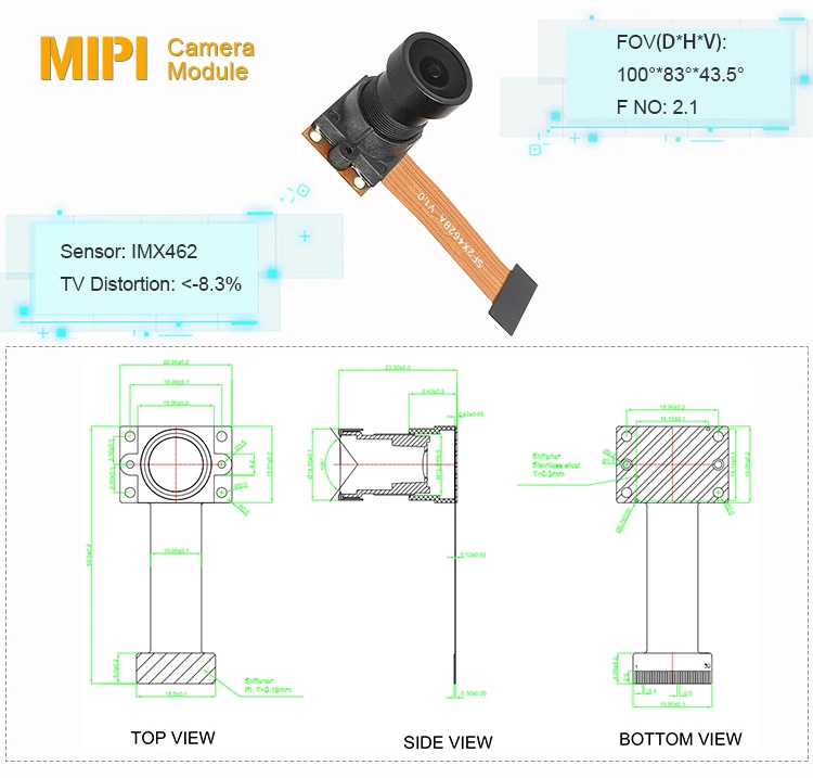 Oem Cmos Micro Cmos Sensor Imx462 Ff Focus 2mp Mini Surveillance Camera Module For Kiosk - Buy ...