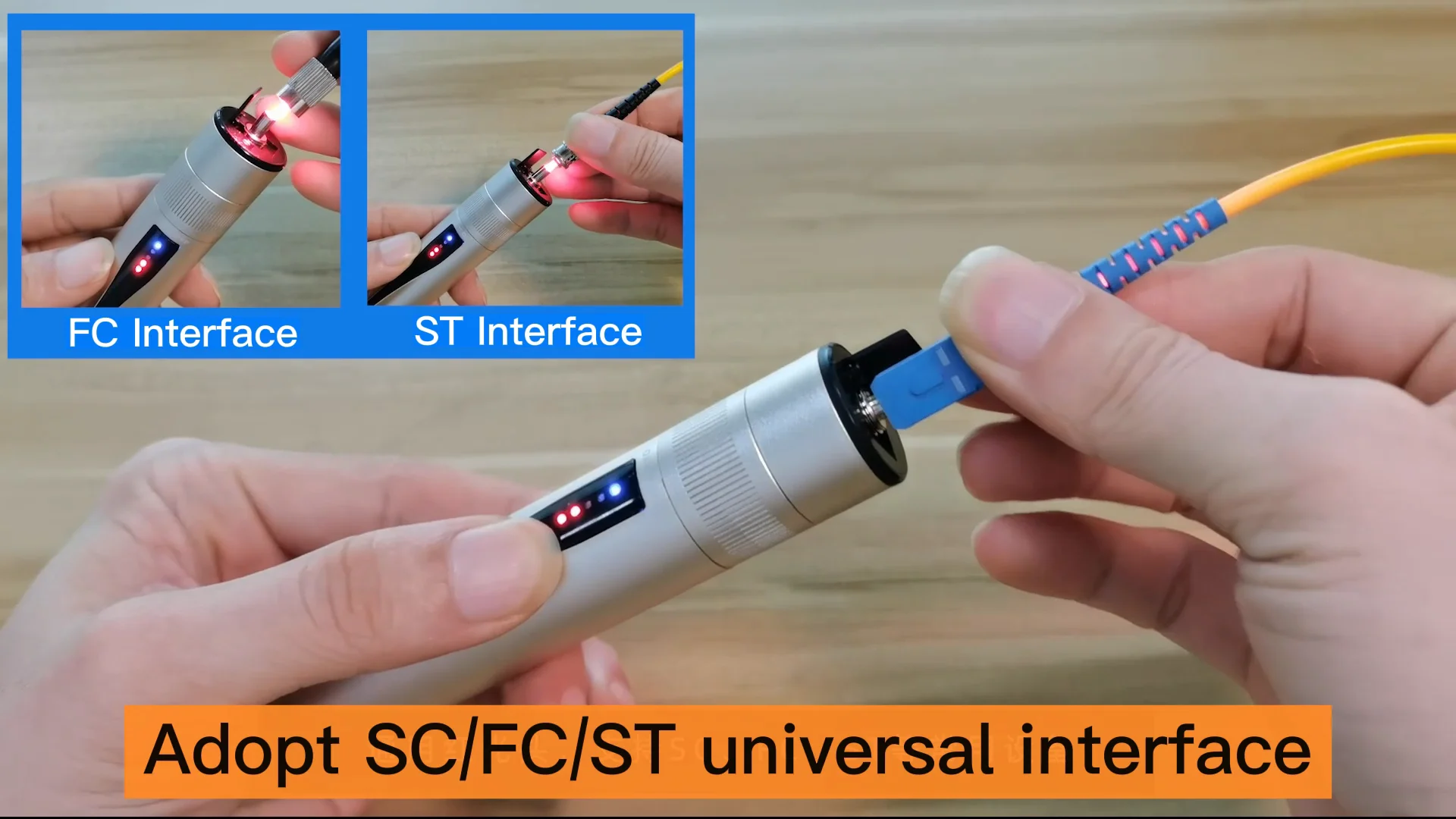 Hot Sale Handheld Fiber Tester Vfl 30mw 10mw Portablered High Quality 1 ...