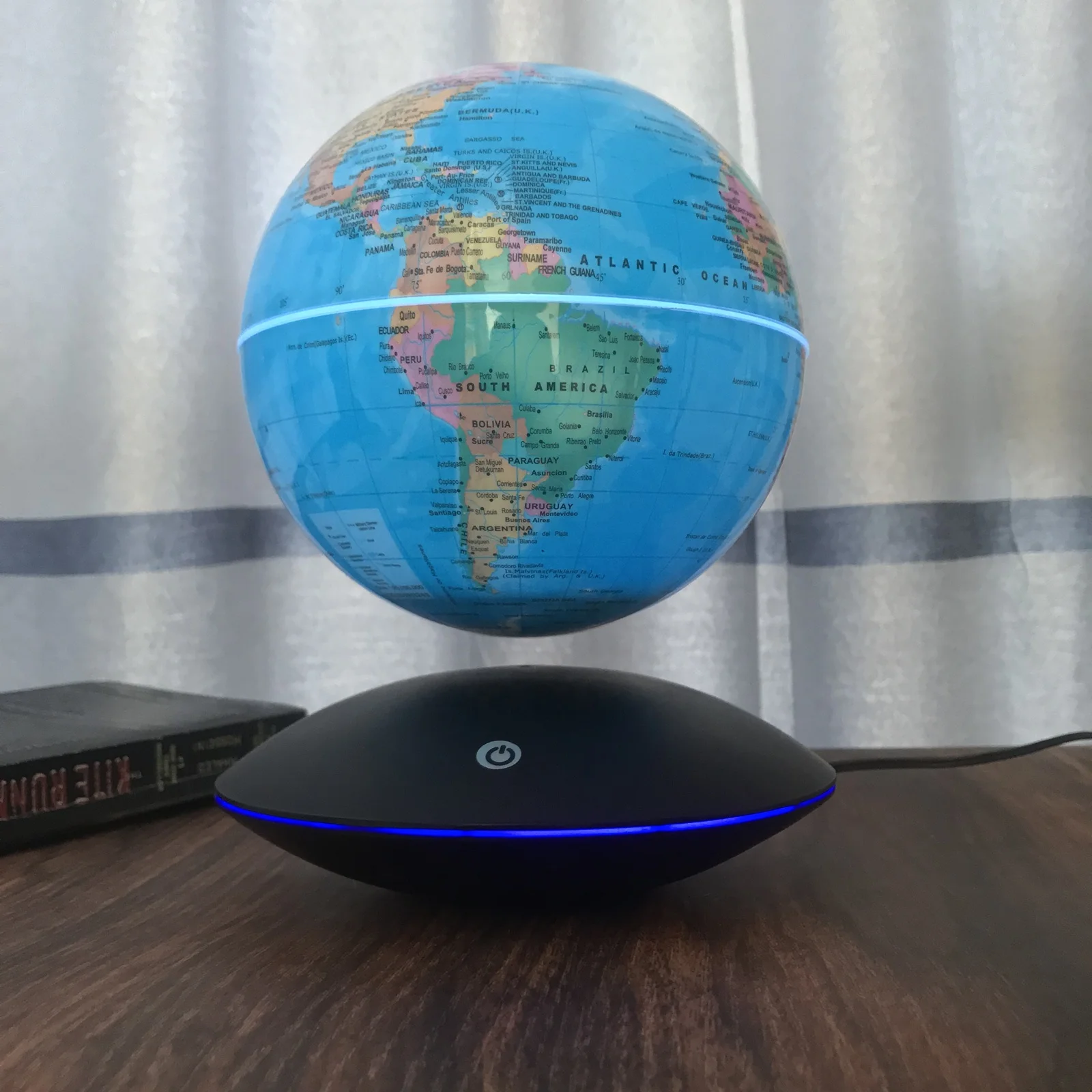 Modern Design Globe Magnetic Levitating Globe World Map Floating Led ...