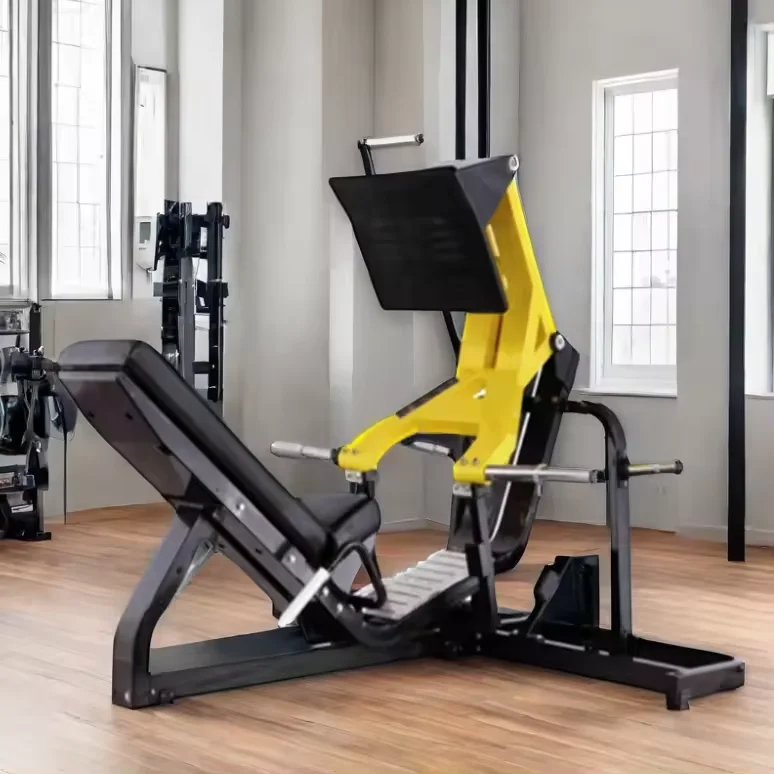Commercial Plate Loaded Leg Press Machine Leg Workout Trainer 45 Degree ...