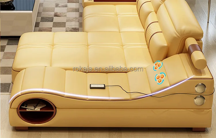Sectional Music Sofa - Modern Design & Functional Comfort
