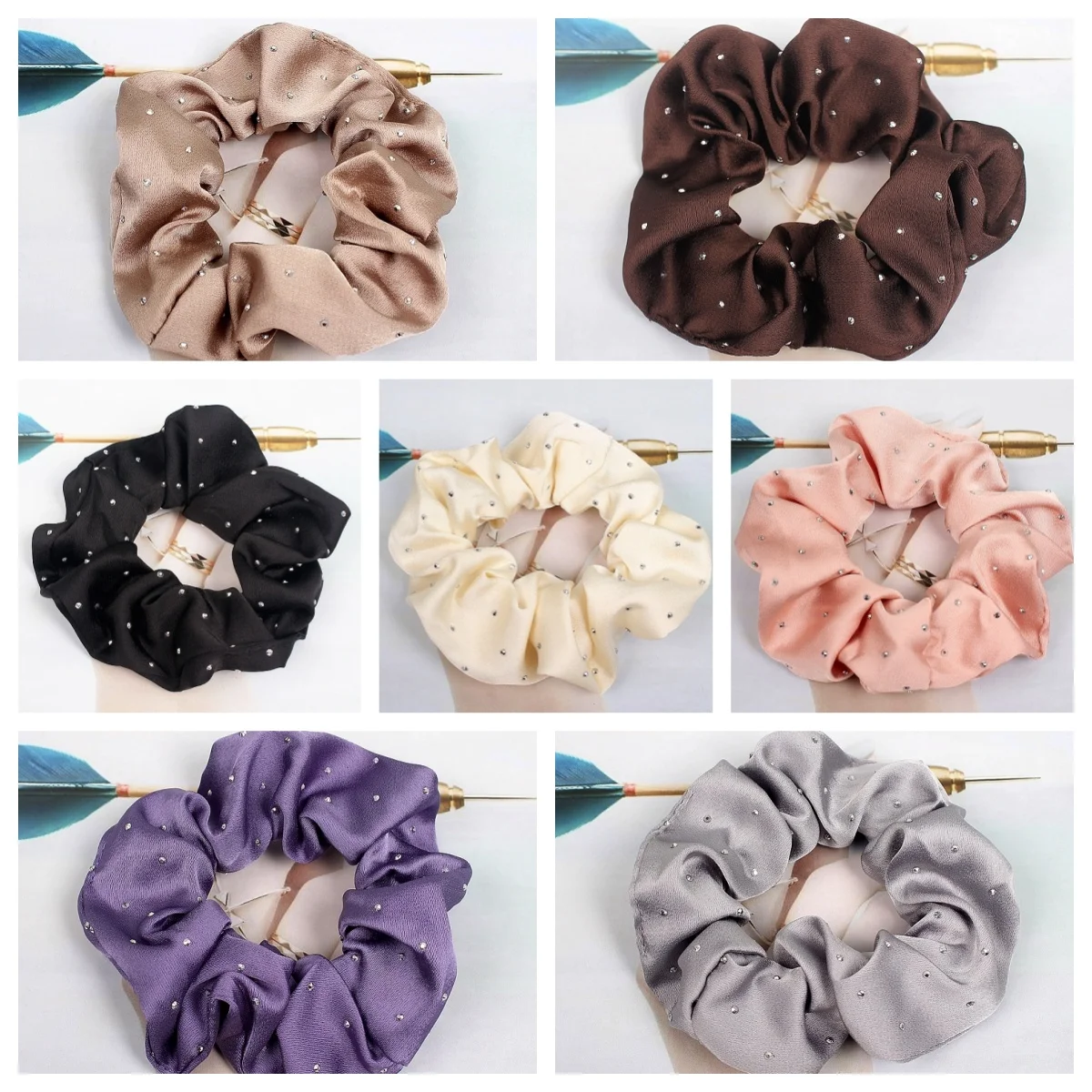 Diamond Hair Elastic Band - Stylish & Functional Hair Accessories