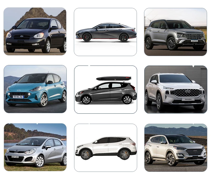 Auto Car Coolant System Parts Radiator For Kia For Hyundai Santa Fe ...