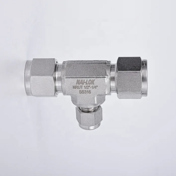 Swagelok T Type Filter Instrumentation Pipe Compression Tube Fttings T ...