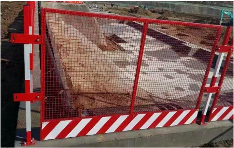 Mobile Expressway Roadway Steel Construction Site Guardrail Isolation ...
