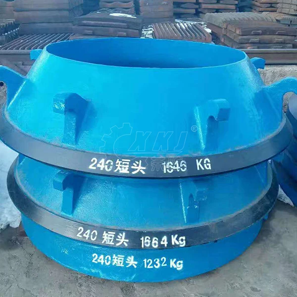 Bowl Liner for Cone Crushers of Metso - Durable & Customized