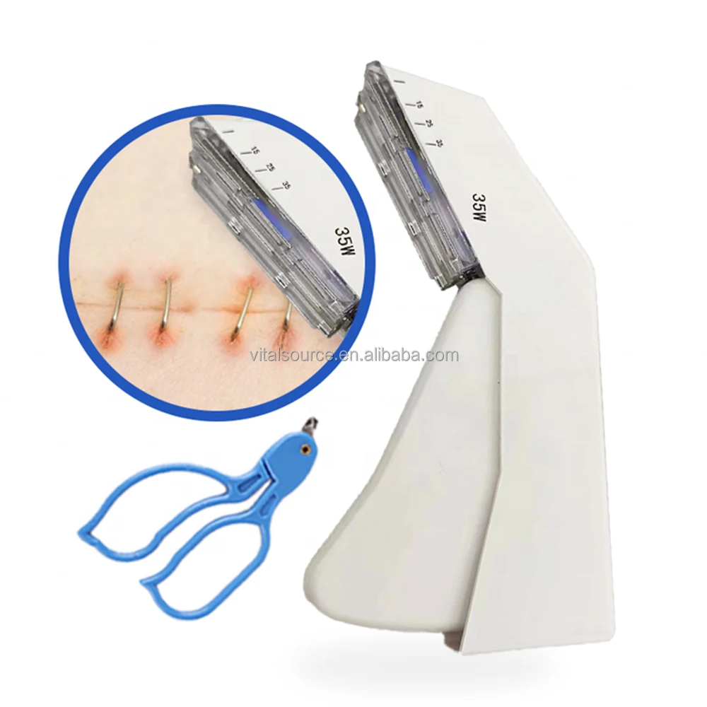 Portable Sterile Skin Stapler Surgical Staples Medical Disposable Skin ...