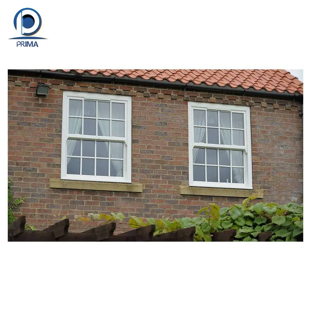 New Type Windows Lower Price UPVC Window Double Glass Easy Installation ...